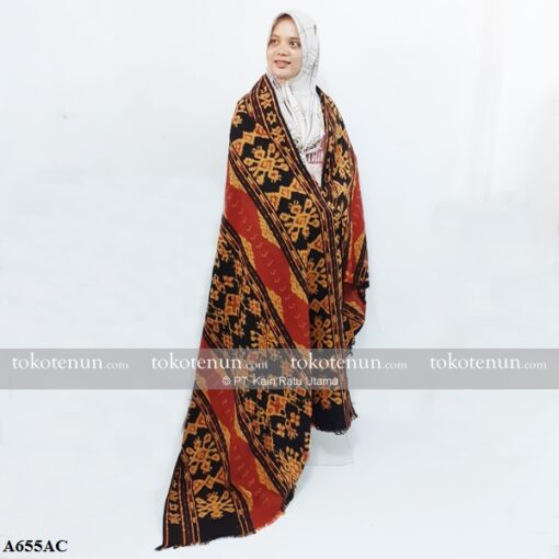 Jual Tenun Ikat Etnik Motif Rote NTT A655AC | Tokotenun.com