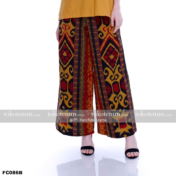 Jual Kulot Tenun Motif Bentenan FC086B | Tokotenun.com