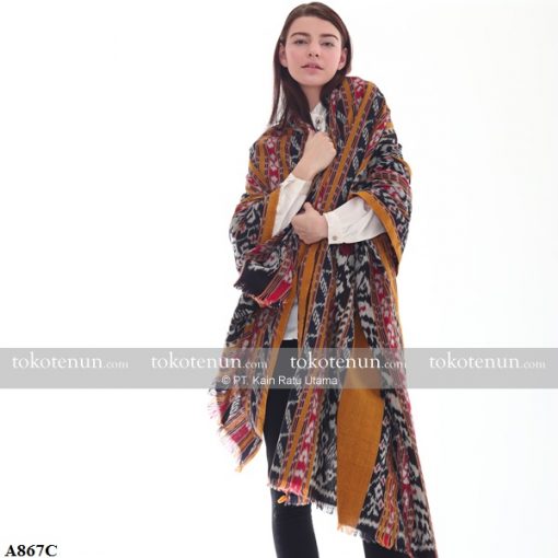 Jual Tenun Ikat Motif Trubusan Jepara A867C | Tokotenun.com