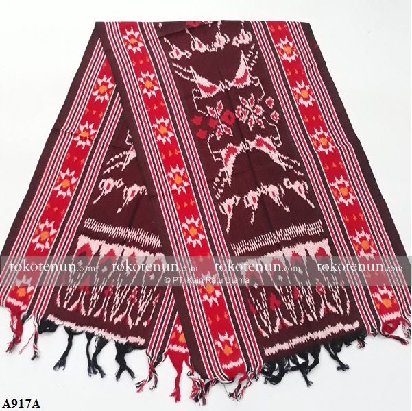 Jual Syal Tenun Ikat Asli A919H | Tokotenun.com