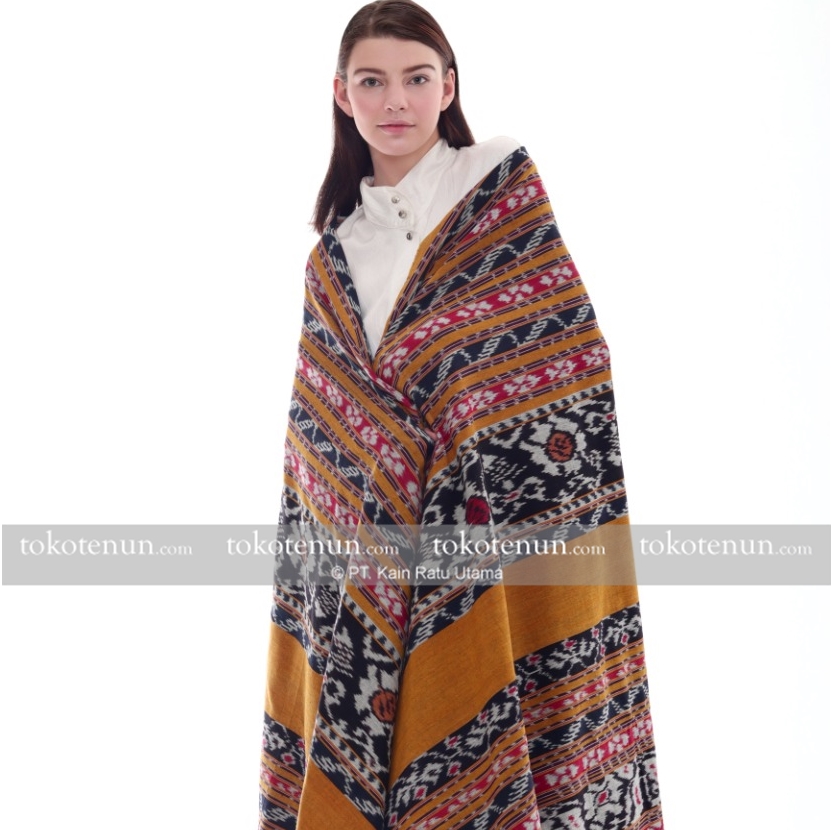 Jual Tenun Ikat Motif Trubusan Jepara A867C | Tokotenun.com