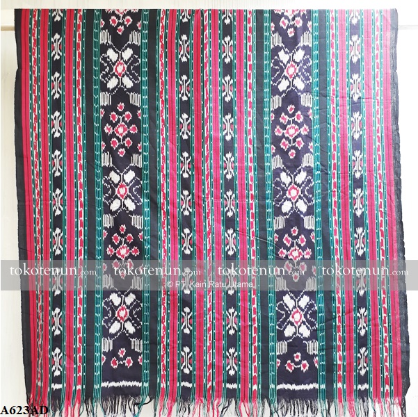 Jual Tenun Ikat Extra Large Motif Flores A895A | Tokotenun.com