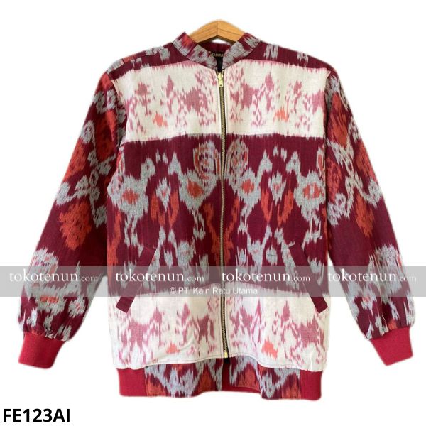 Jual Jaket Tenun Motif Khas Sumba FE123AI | Tokotenun.com