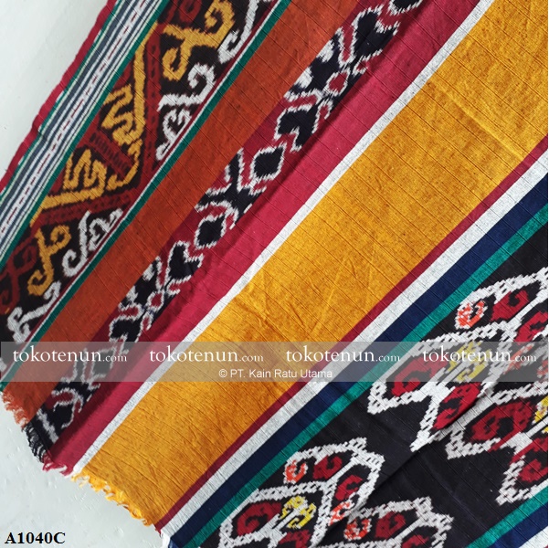 Jual Kain Tenun Motif Terbaru A1040C | Tokotenun.com