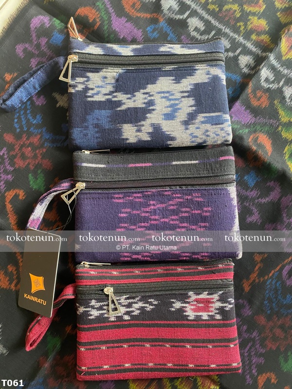 Jual Dompet Tenun Terbaru T061 | Tokotenun.com