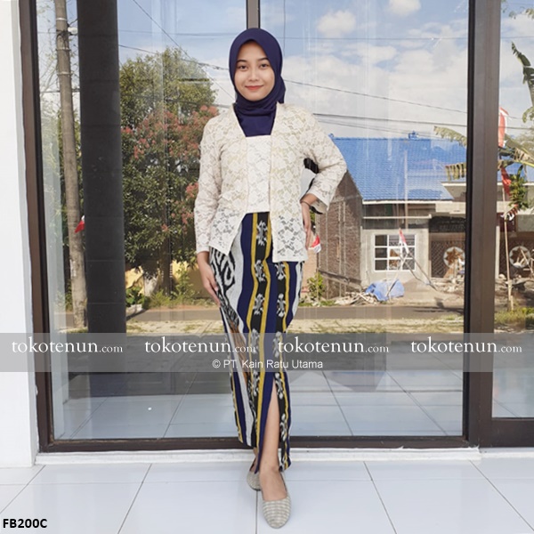 Jual Rok Tenun Bawahan Kebaya FB200C | Tokotenun.com