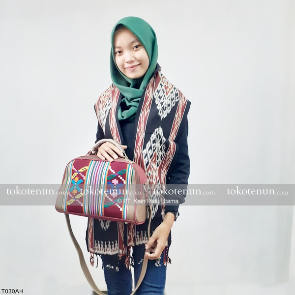 Jual Tas Tenun Ethnic Buna Karawang T030AH | Tokotenun.com