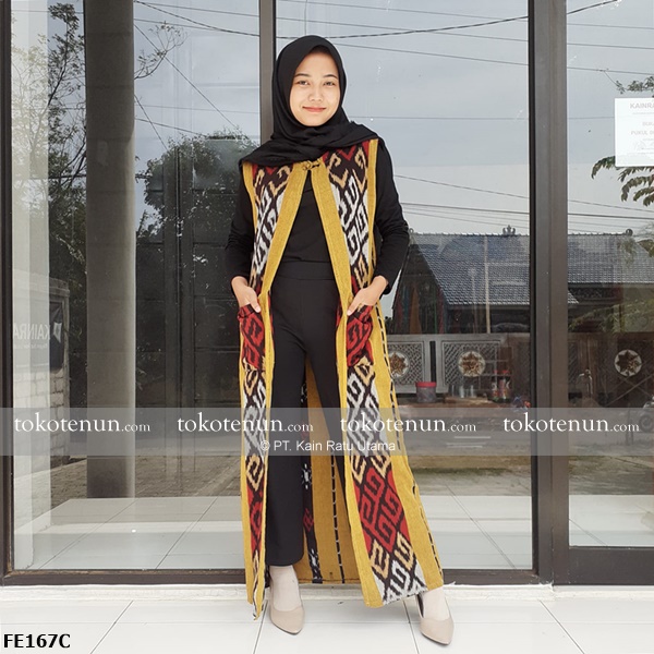 Jual Long Outer Terbaru FE167C | Tokotenun.com