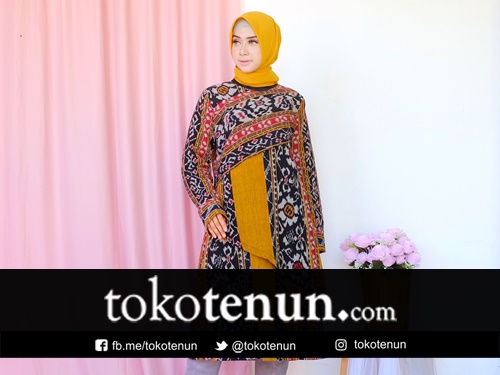 Fashion Lebaran Tenun Hijab | Tokotenun.com
