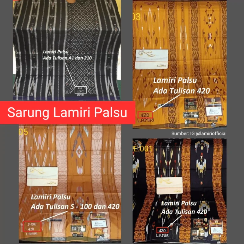 Perbedaan Sarung Lamiri 210 dan 420 | Tokotenun.com