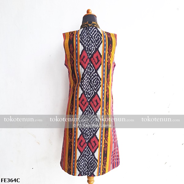 Jual Vesty Outer Tenun FE364C | Tokotenun.com