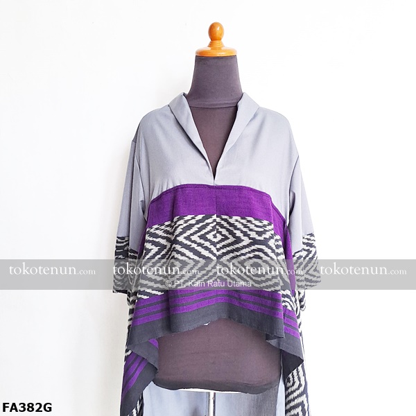 Jual Baju Tenun Etnik FA382G | Tokotenun.com